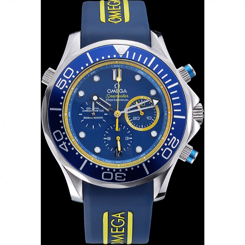 Omega Seamaster Professional Emirates Team 2013 Blu 622.044 – Orologi ...