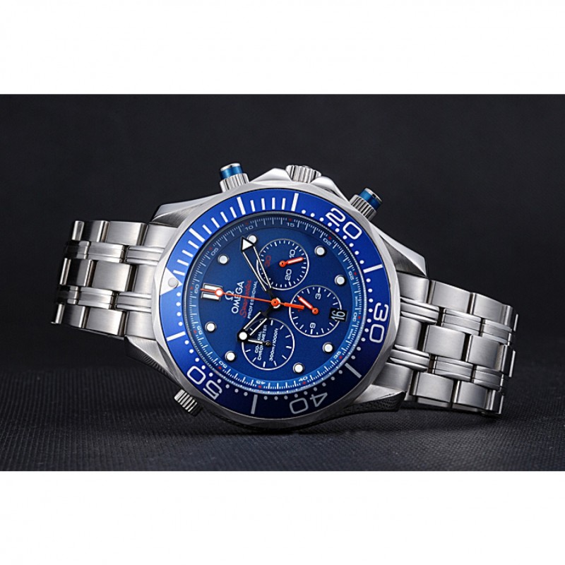 Omega Seamaster Professional Emirates Team 2013 Blu 622.055 – Orologi ...