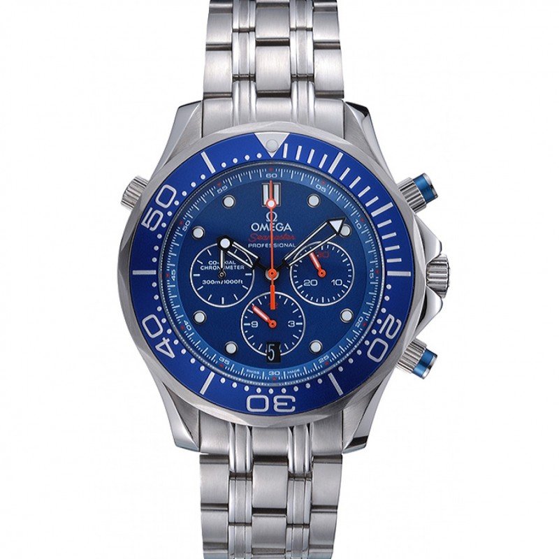 Omega Seamaster Professional Emirates Team 2013 Blu 622.055 – Orologi ...