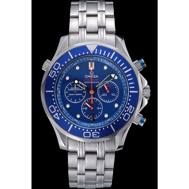 Omega Seamaster Professional Emirates Team 2013 Blu 622.055 – Orologi ...