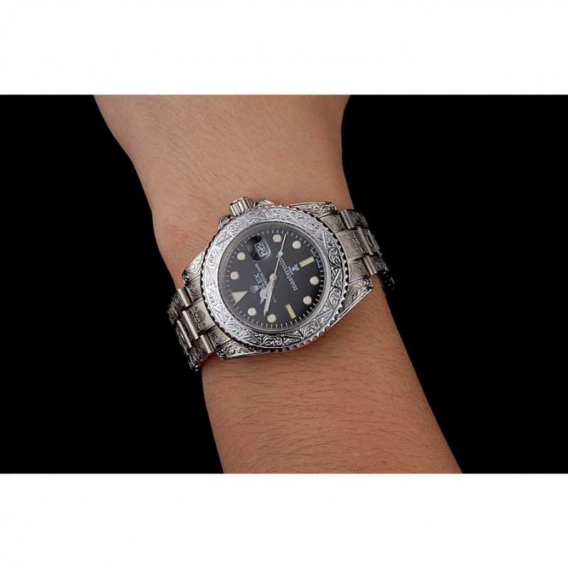 Rolex Mastermind Japan Limited Edition Quadrante Nero cassa e bracciale ...