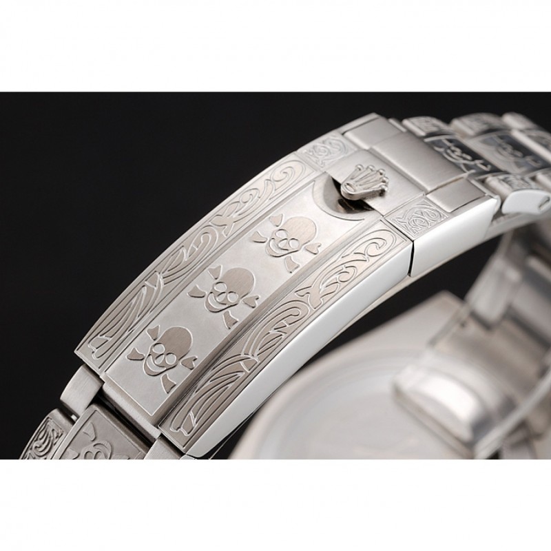 Rolex Mastermind Japan Limited Edition Quadrante Nero cassa e bracciale ...