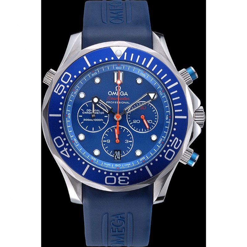 Omega Seamaster Professional Emirates Team 2013 Blu 622.045 – Orologi ...