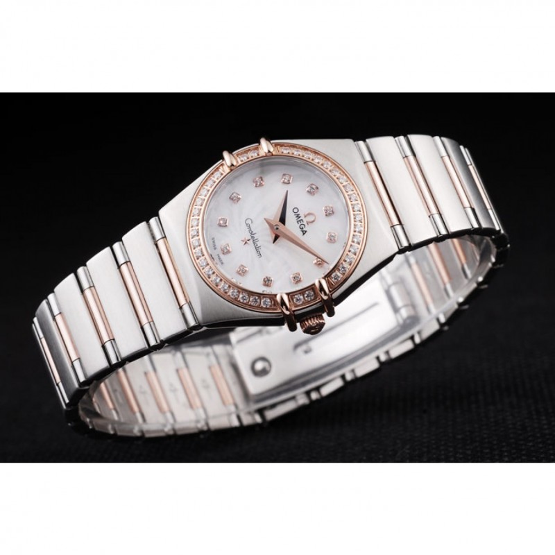 Omega Gioielli svizzero Constellation Diamond Dial Radiale Emblem ...